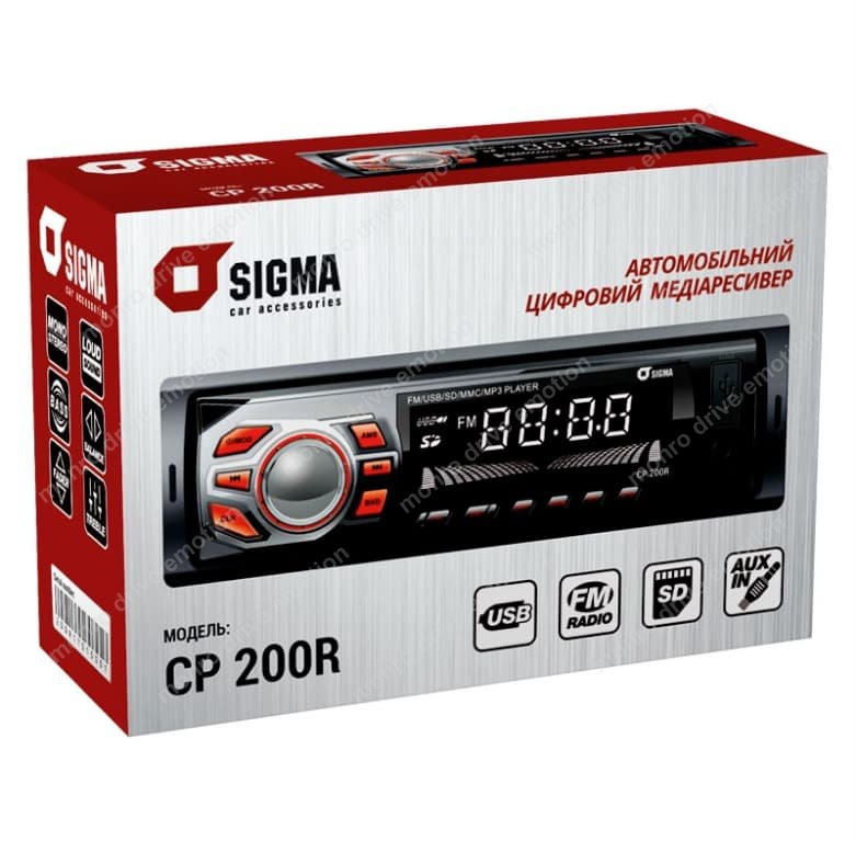 Автомагнитола Sigma CP-200R купить в Киеве - цена - отзывы - заказать Автомагнитола Sigma CP-200R