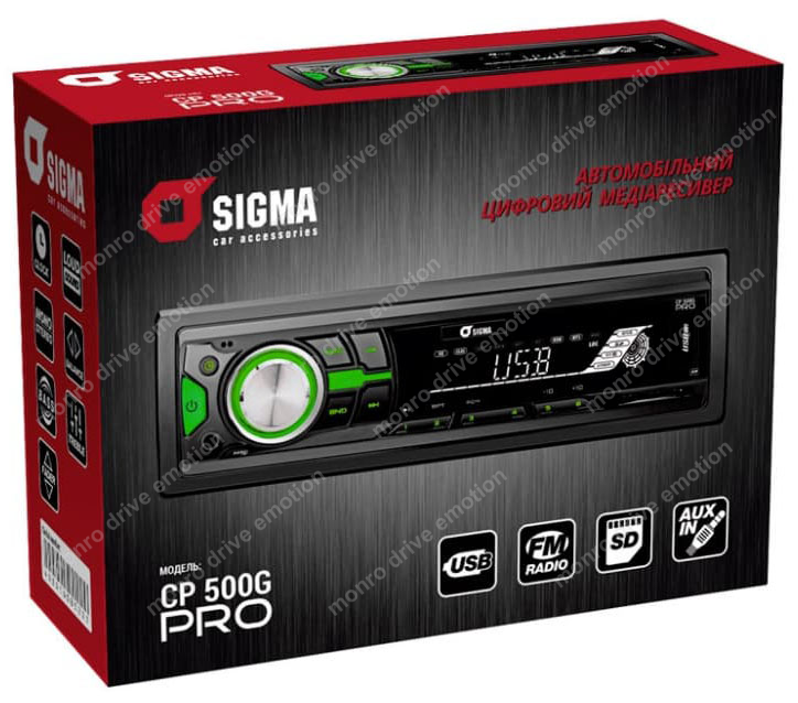 Автомагнітола Sigma CP-500 PRO купити в Києві - ціна - відгуки ...